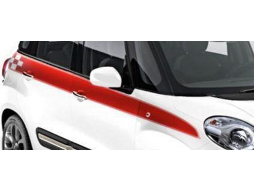 Mopar Decal - Upper Body Side - Red Racing Stripe - 82214014 | All ...