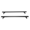 Mopar Removable Hard Top Roof Rack Kit Of Two Black Cross Bars With ...
