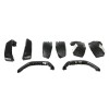 Mopar High Top Fender Flares Kit Of Four Paintable With Halogen Lights ...