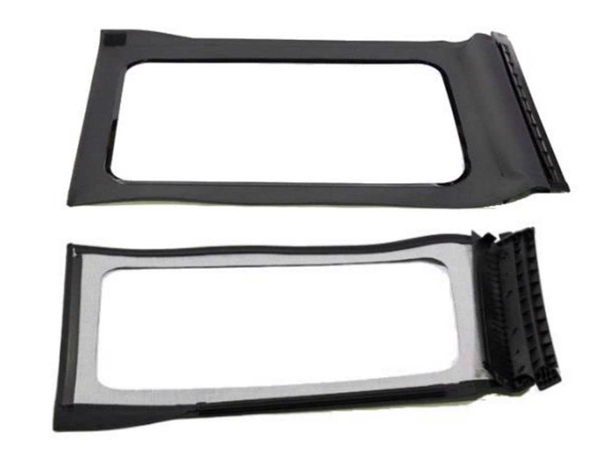 Mopar Replacement Window Set For 4 Door Standard Black Soft Top Clear ...