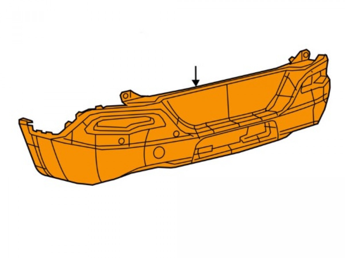 Mopar Fascia Rear - 68232312AD | All Mopar Parts