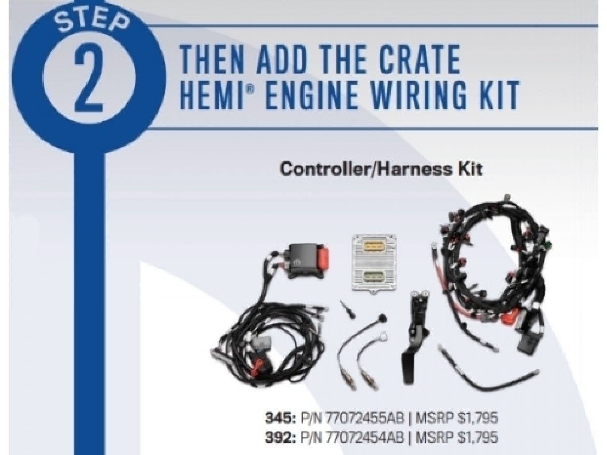 Mopar 392 Crate Engine 6.4L SRT Gen III HEMI V8 - 68303090AC | All ...