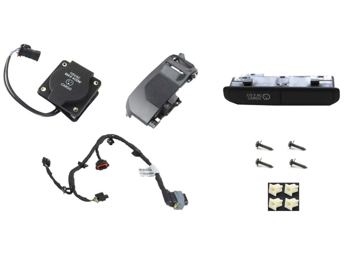 Mopar Bed Outlet Kit 115 Volt - BEDOUTLETKITJT20 | All Mopar Parts