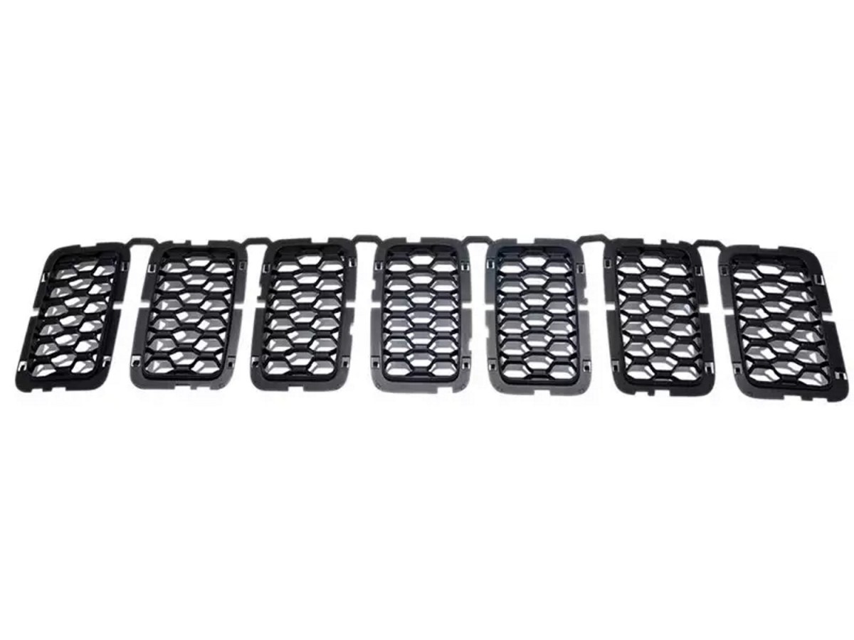 Mopar Grille Inserts Matte Black - 68317863AA | All Mopar Parts