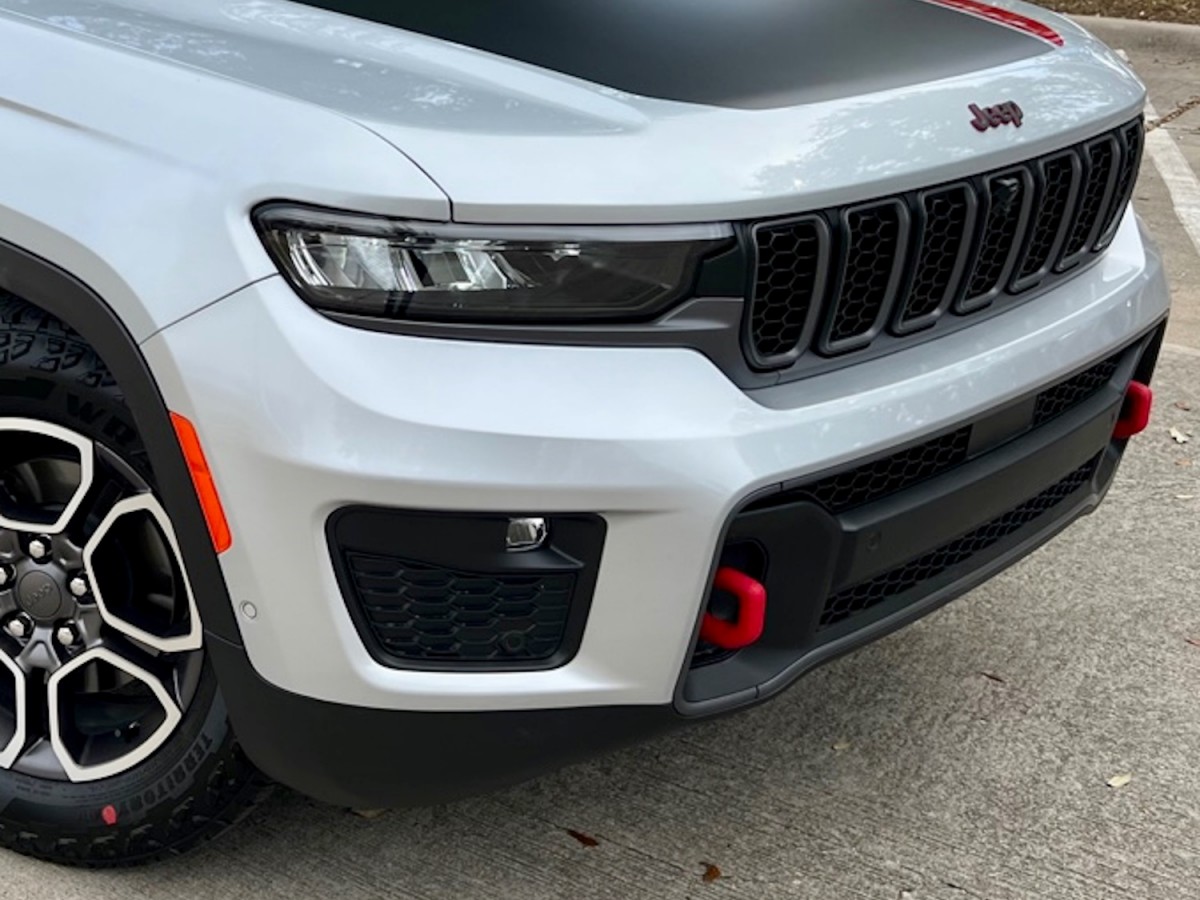 Mopar Red Tow Hook Trailhawk Version For Front Right / Passenger Side ...