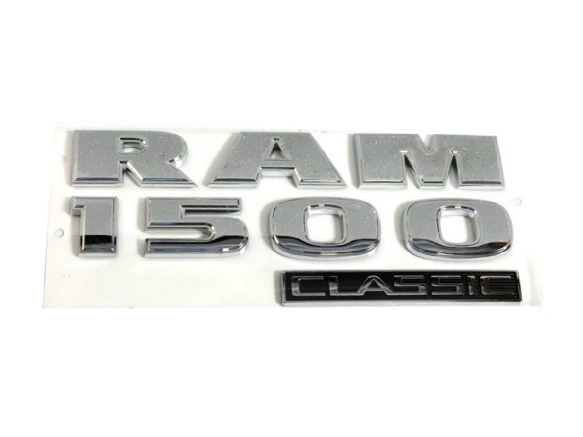 Mopar Emblem - Ram 1500 Classic Badge - Chrome Right - 68448644AA | All ...