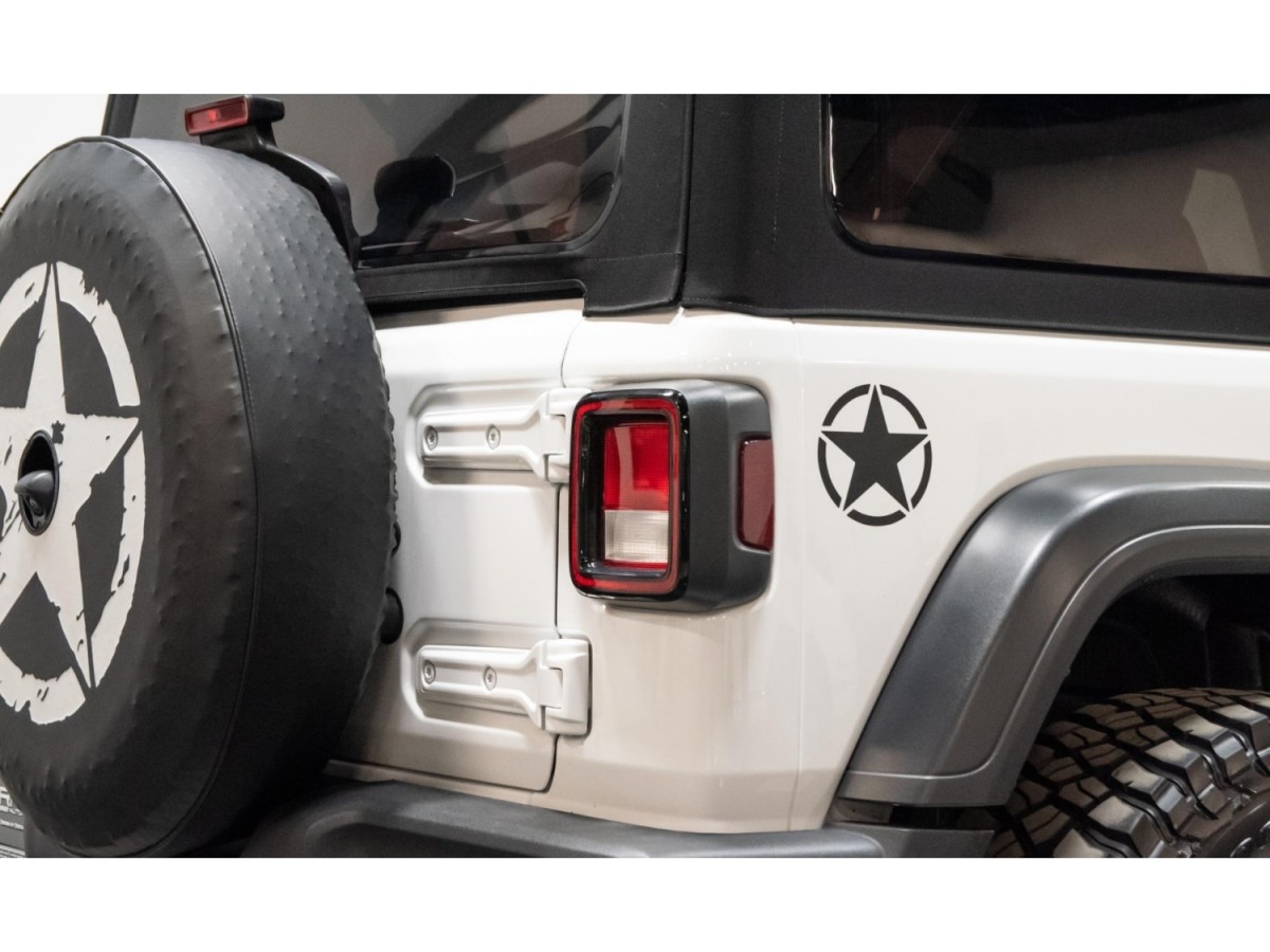 Mopar Freedom Edition Star Decals For Hood And Rear Quarter Panel ...