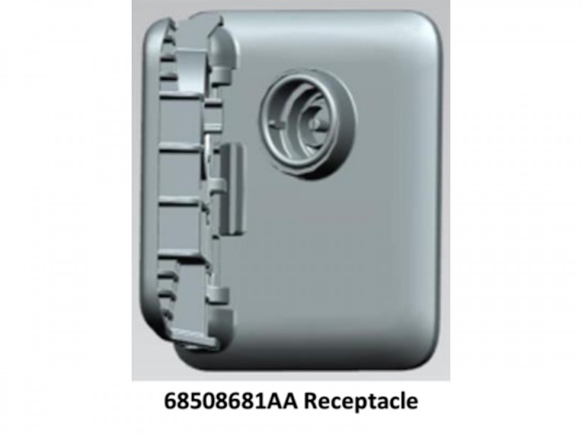 Mopar Trailer Tow Camera With Tow Mode DRVM Digital Rear View Mirror ...