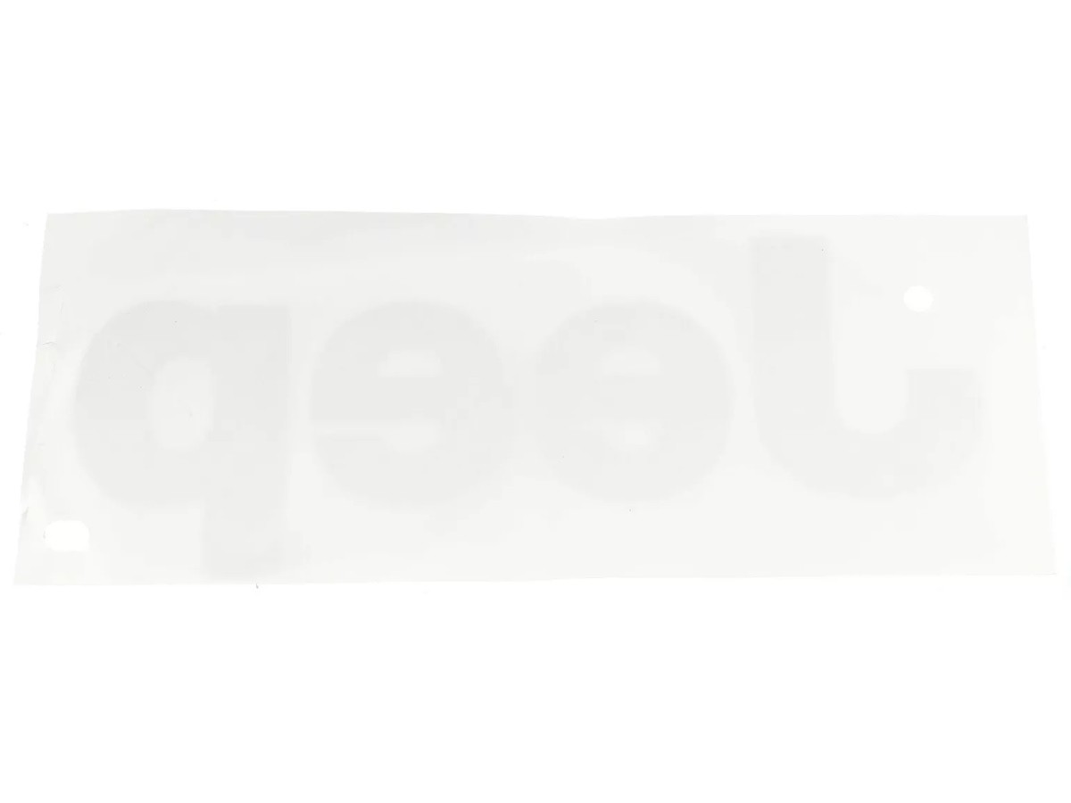 Mopar Fender Emblem Jeep In Dark Gray With Blue Outline From 4xe ...