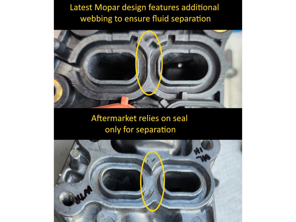 Mopar Oil Filter Housing For 3.6L V6 Engine - 68596318AB | All Mopar Parts