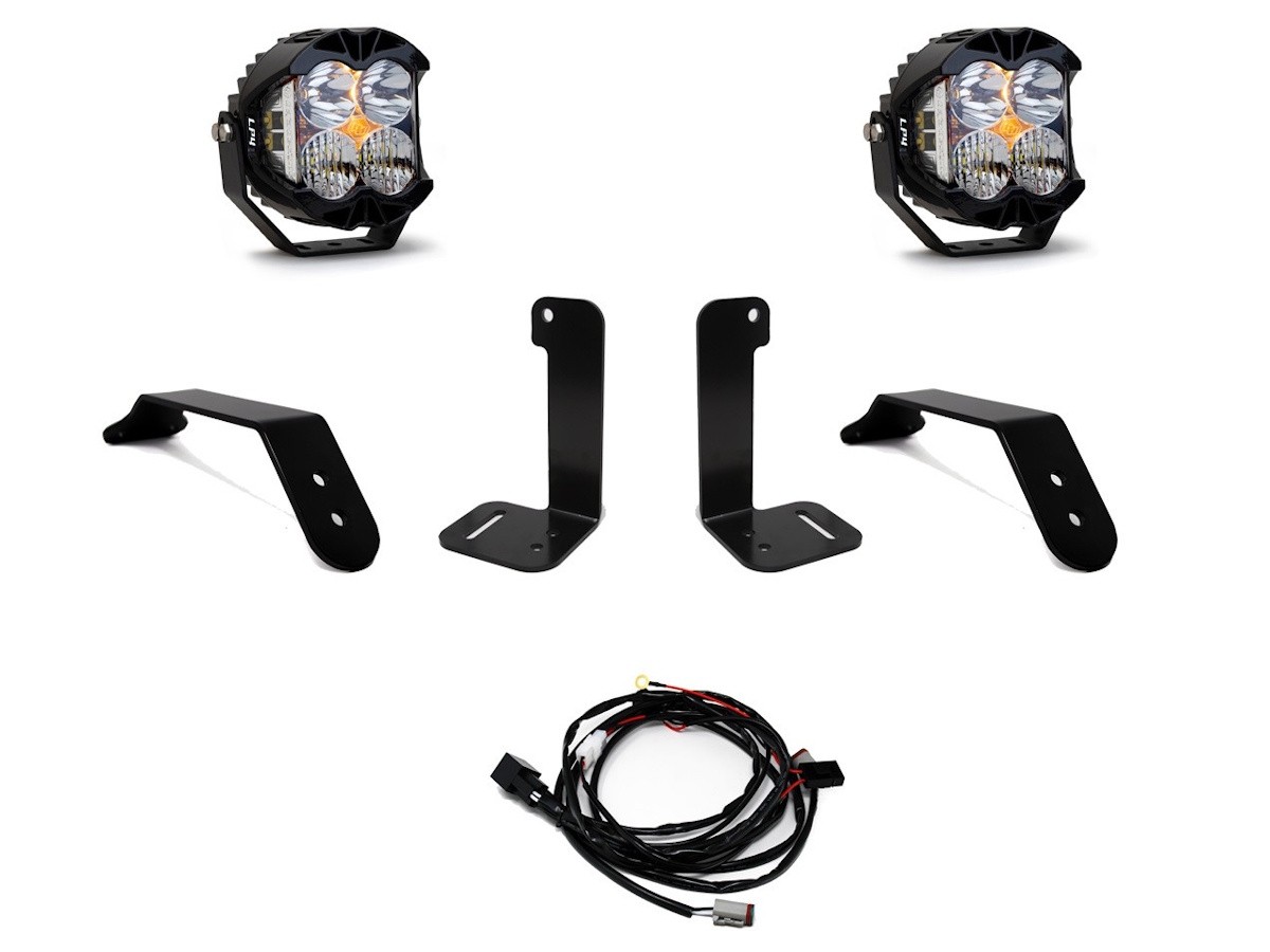 Mopar LP4 Pro 4-Inch Bumper Mounted Off Road LED Light Pods Kit Of Two ...