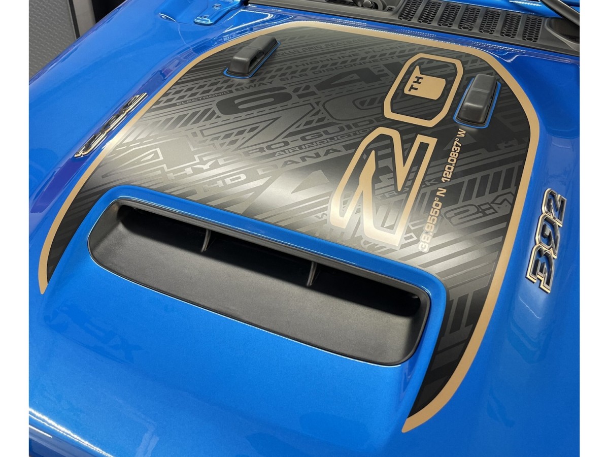 Mopar 20th Anniversary Rubicon 392 Hood And Fender Vent Decals ...