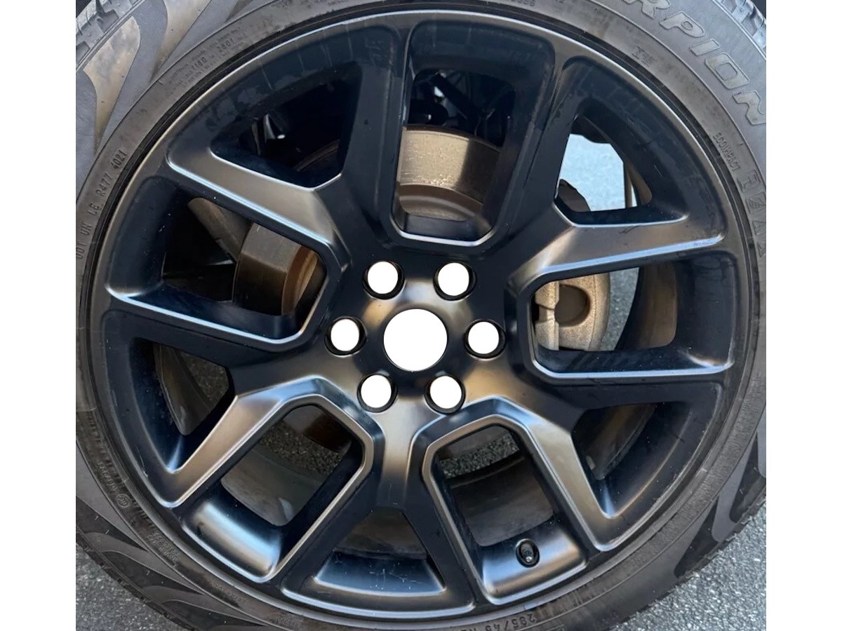 Mopar Wheel 22x9 Inch Semi Gloss Black Laramie Night Edition ...