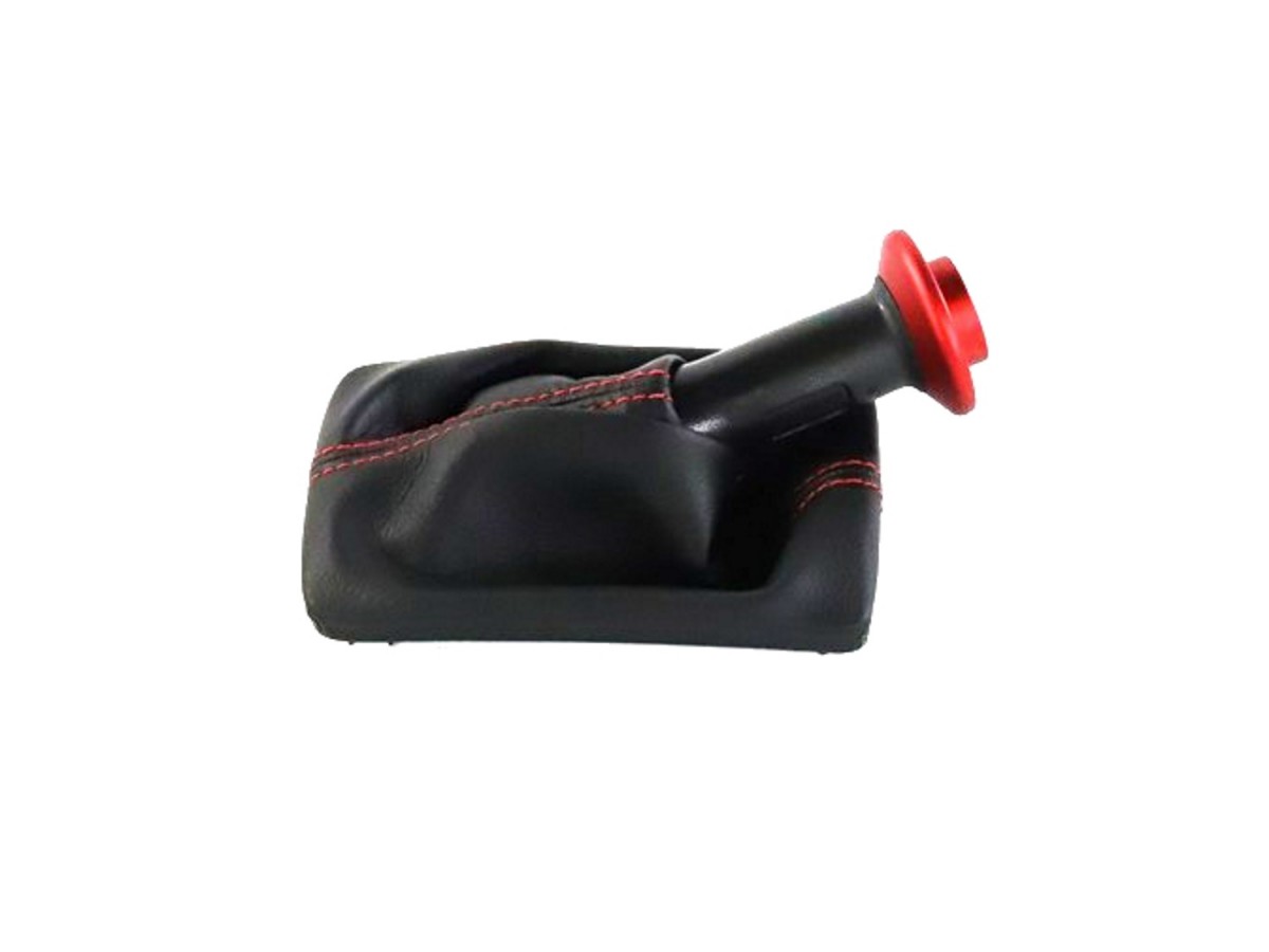 Mopar Manual Transmission Shifter Boot Black Leather Red Stitching ...