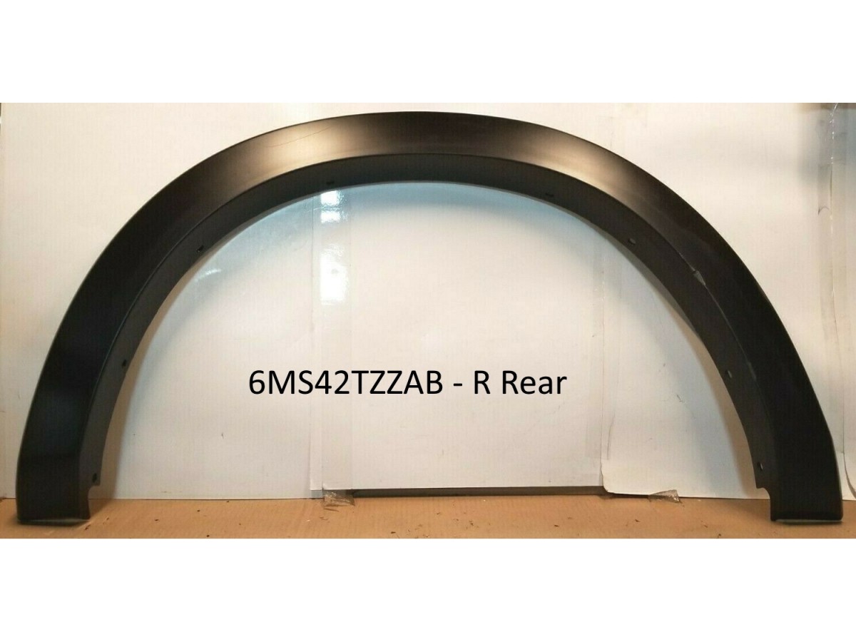 Mopar Wheel Flares Smooth Unpainted OE For Single Rear Wheel Vehicles ...