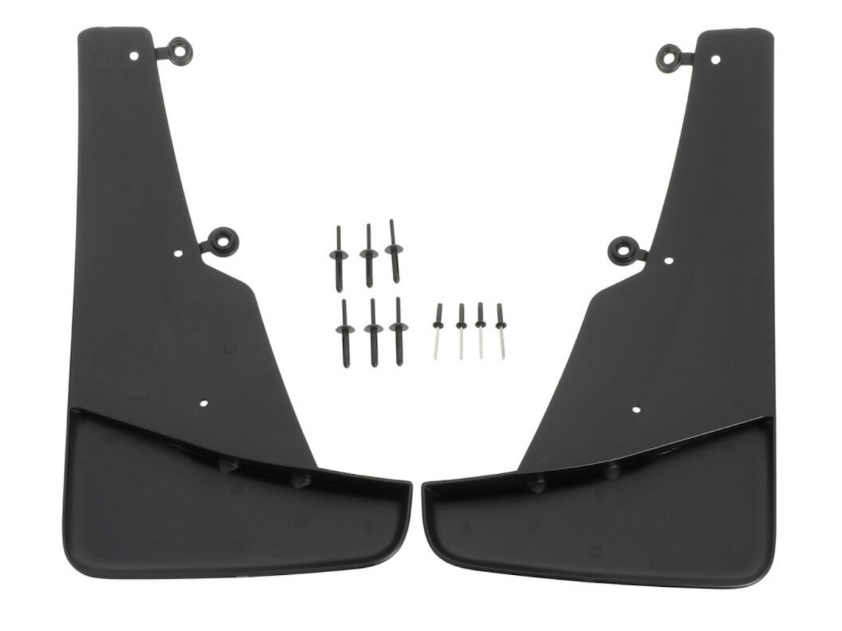Mopar Splash Guards Kit Of Two For Front Molded Black - 82212021AD ...