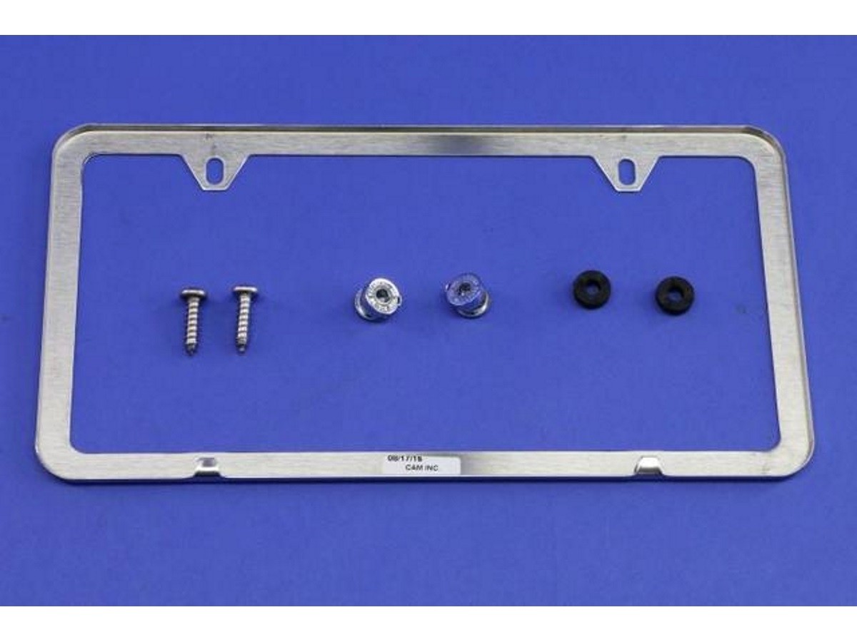 Mopar License Plate Frame Polished - 82213249AB | All Mopar Parts