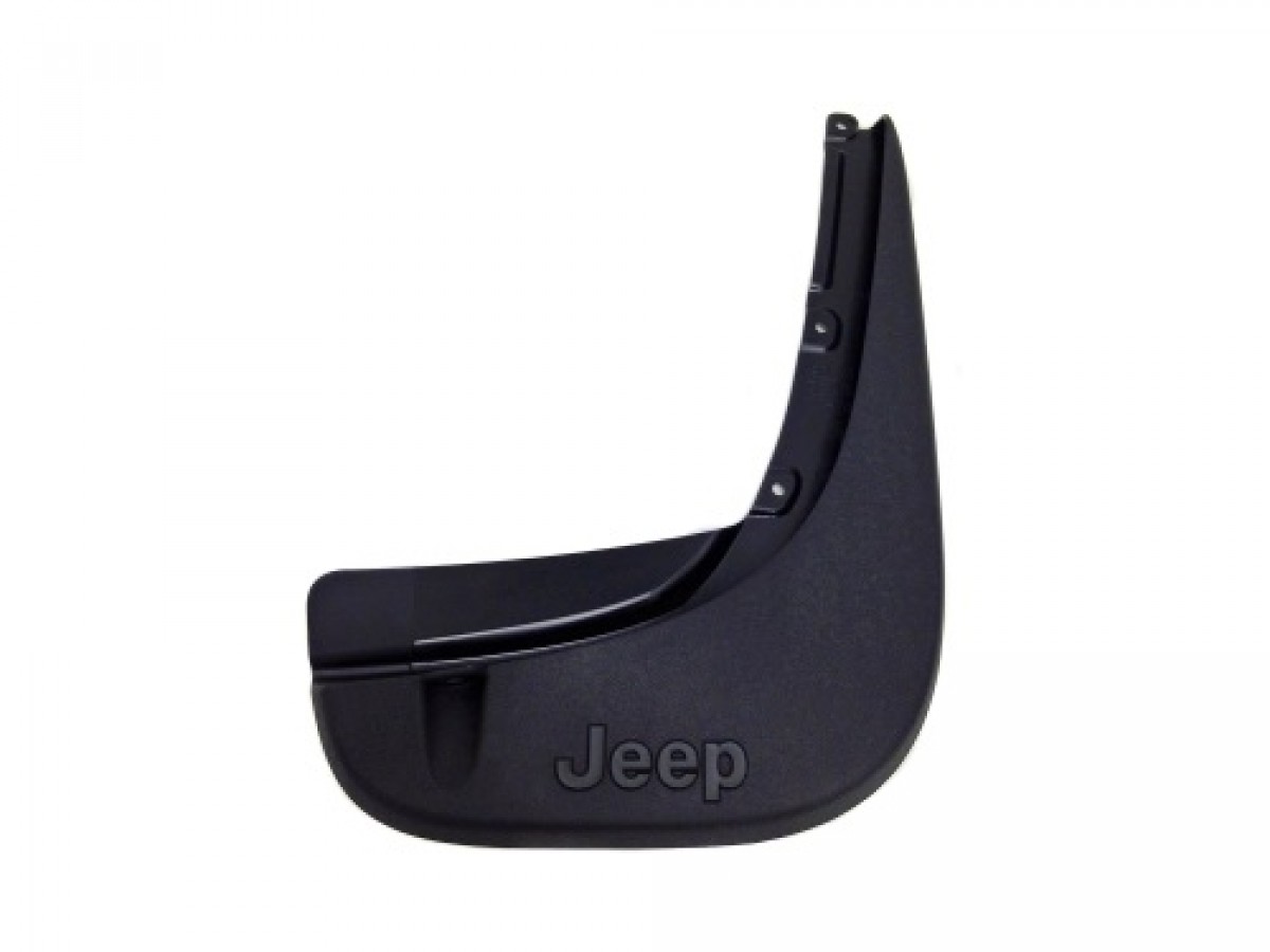 Mopar Splash Guards Rear Molded Black W/ Jeep Logo - 82214127 | All ...