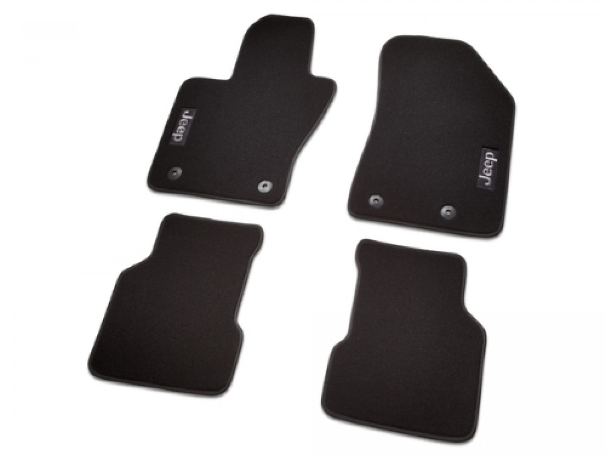 Genuine Mopar Carpet Mats With Jeep Logo - 82214652AB | All Mopar Parts