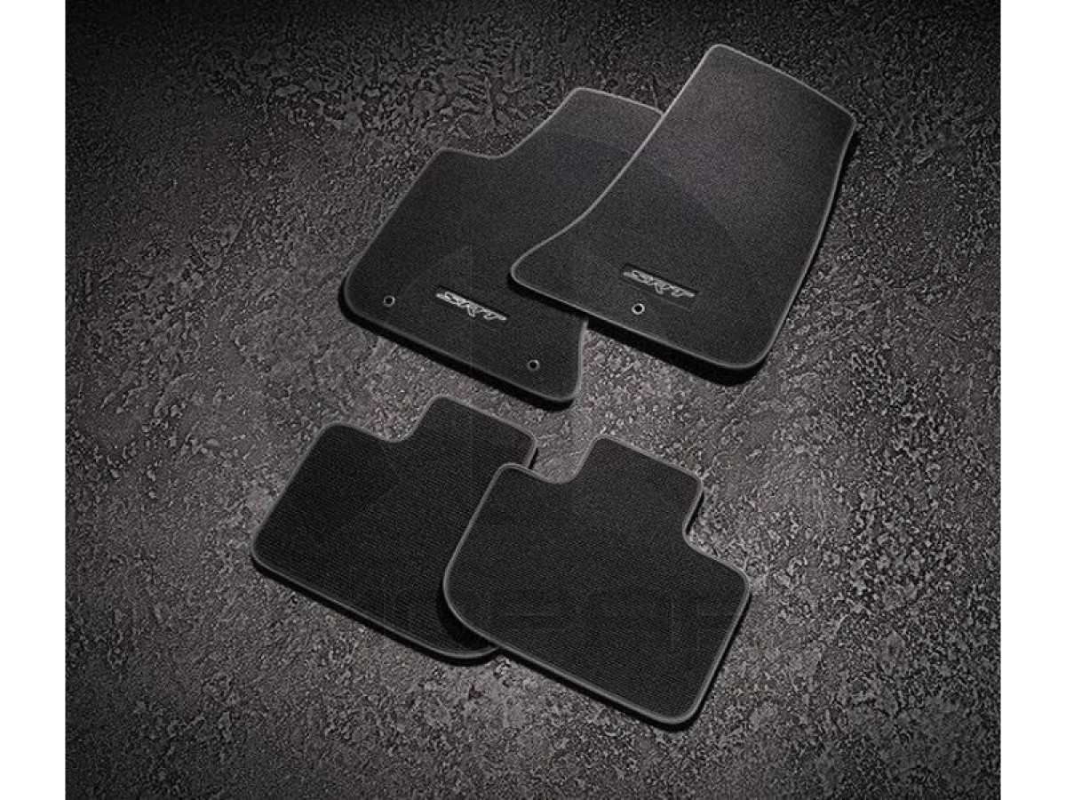 Genuine Mopar Carpet Mats W/ SRT Logo (Part No: 82214928AB)