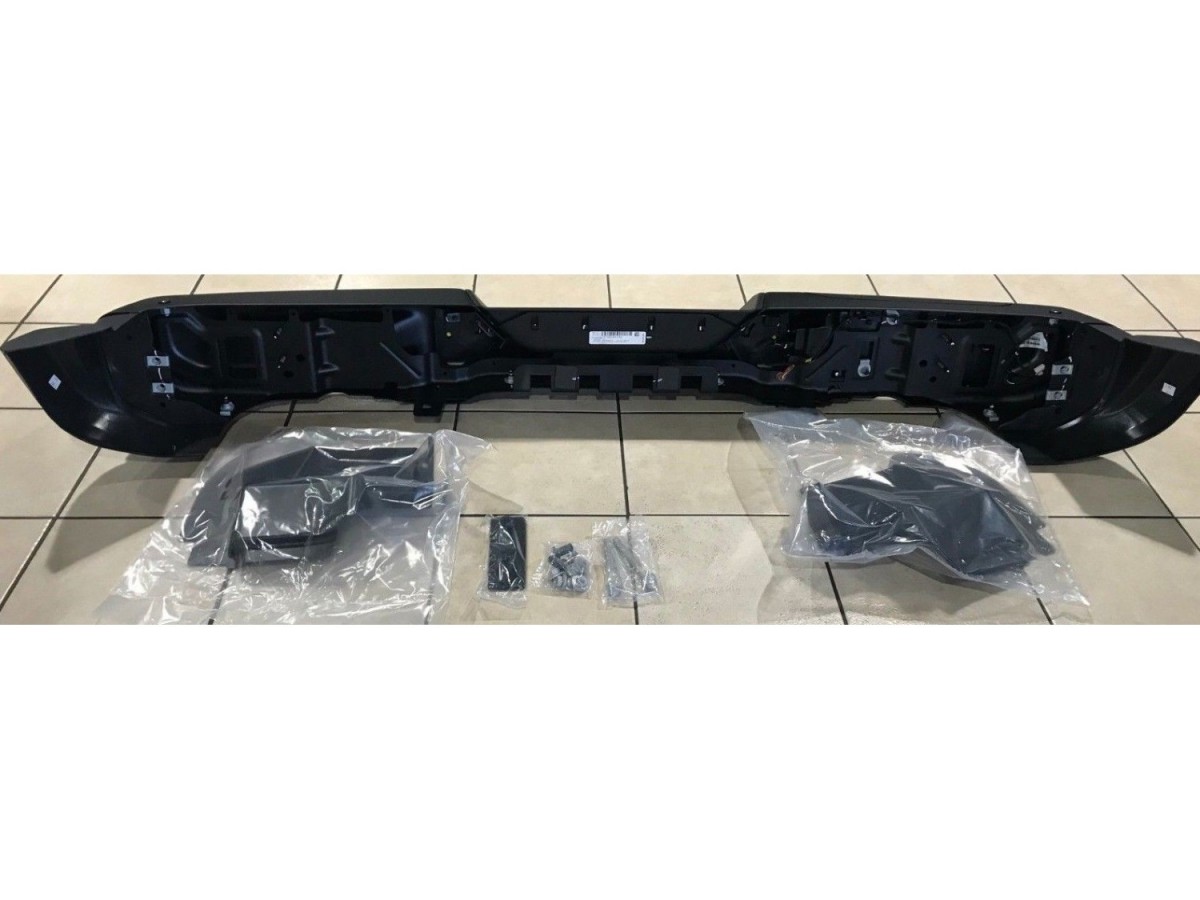 Mopar Rear Rubicon Bumper Black Steel E-Coated - 82215342AE | All Mopar ...