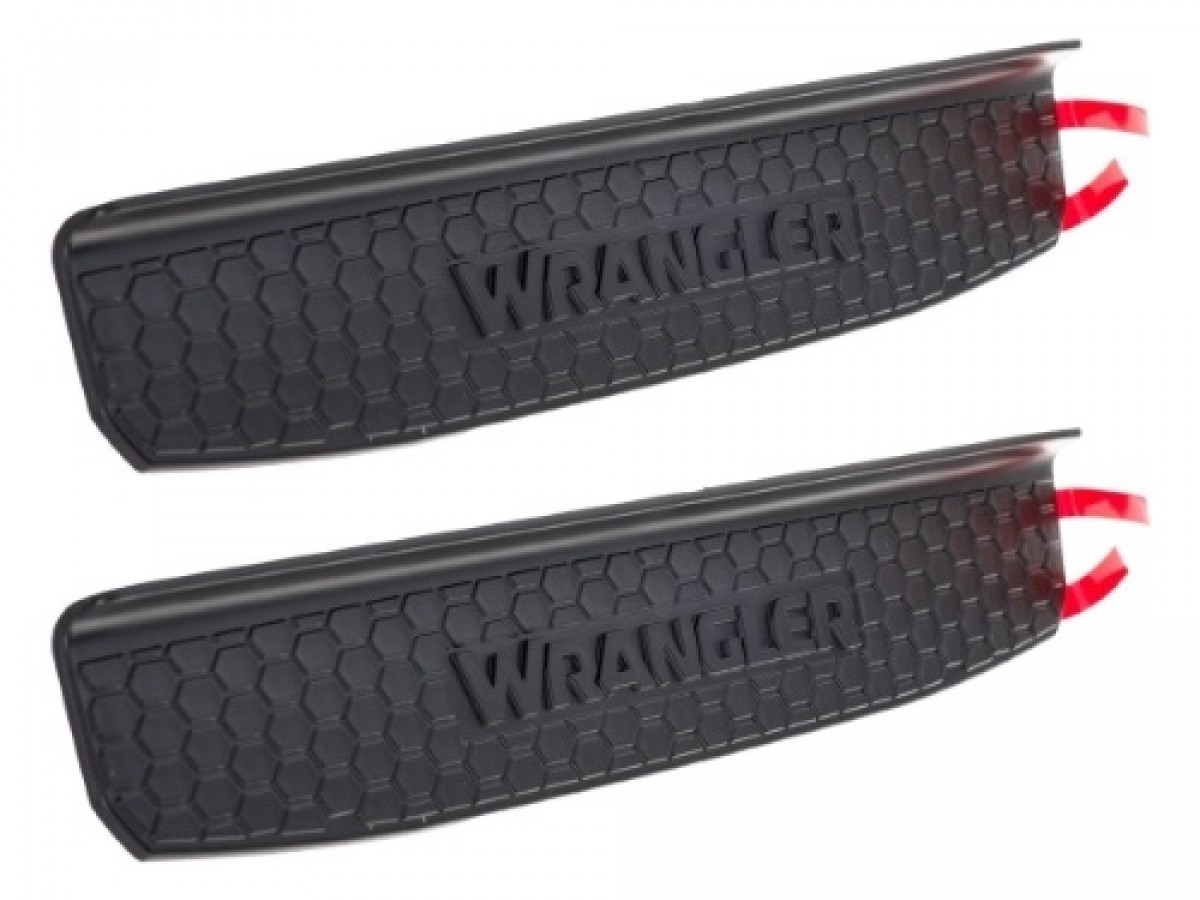 Mopar Door Sill Guards 2 Door Black - 82215393 | All Mopar Parts