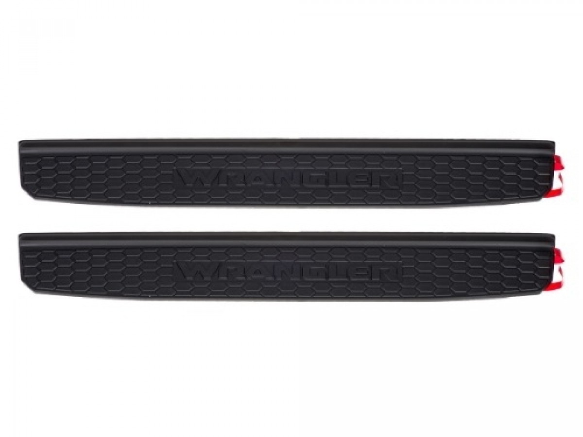Mopar Door Sill Guards 2 Door Black - 82215393 | All Mopar Parts