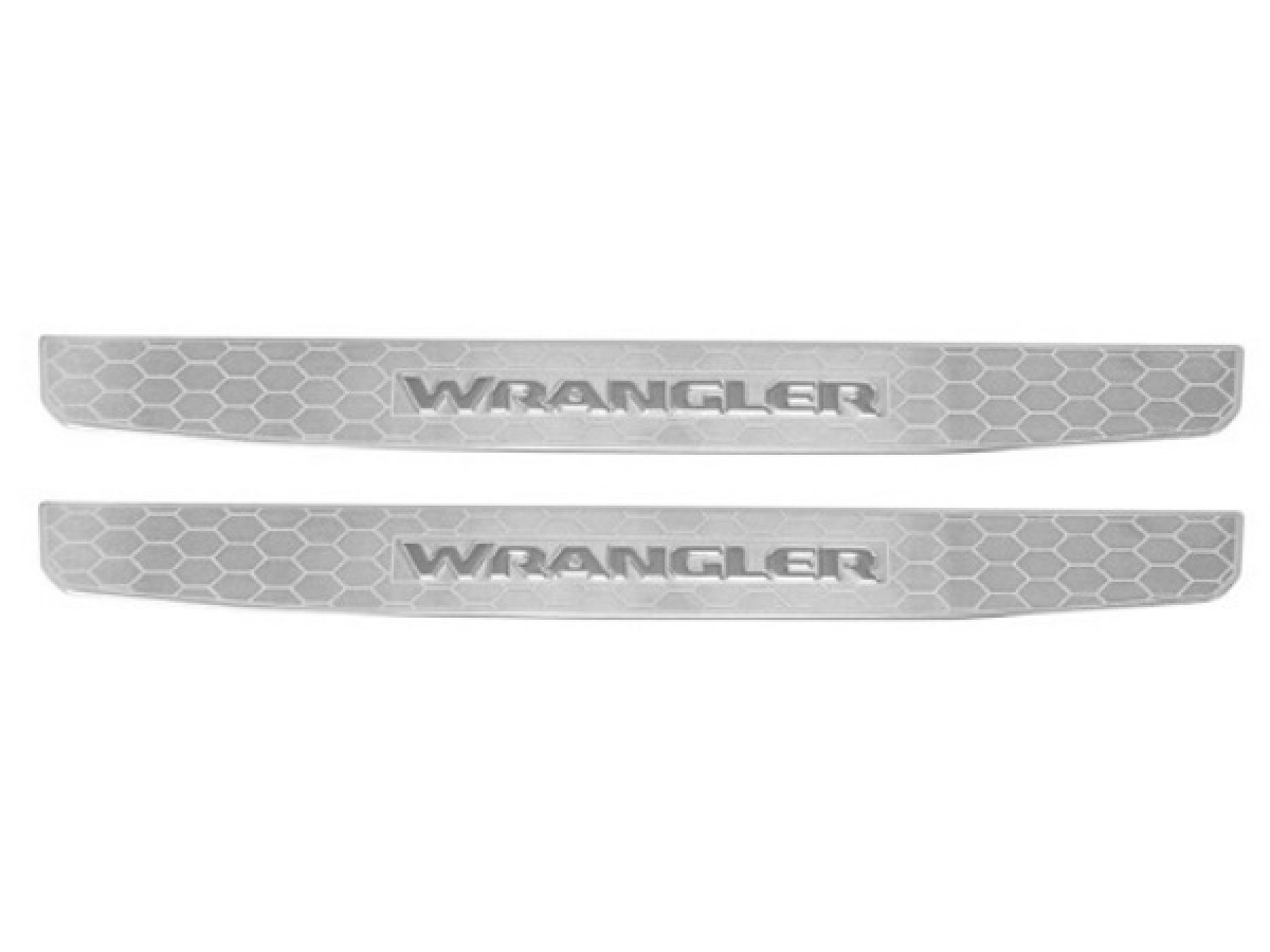 Mopar Door Sill Guards 2 Door Stainless Steel - 82215395 | All Mopar Parts