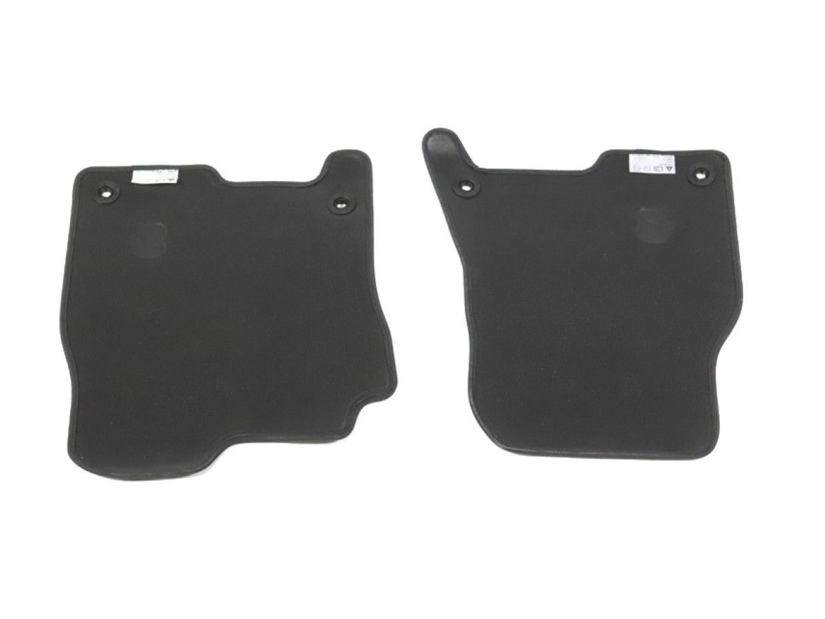 Mopar Front Carpet Mats Crew & Quad Cab Black - 82215405 | All Mopar Parts