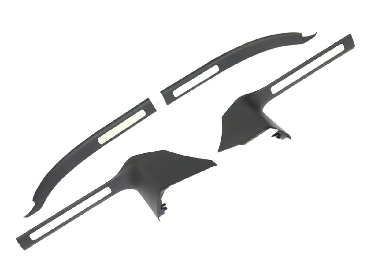 Mopar Door Sill Guards - Crew Cab - Black - 82215419 | All Mopar Parts