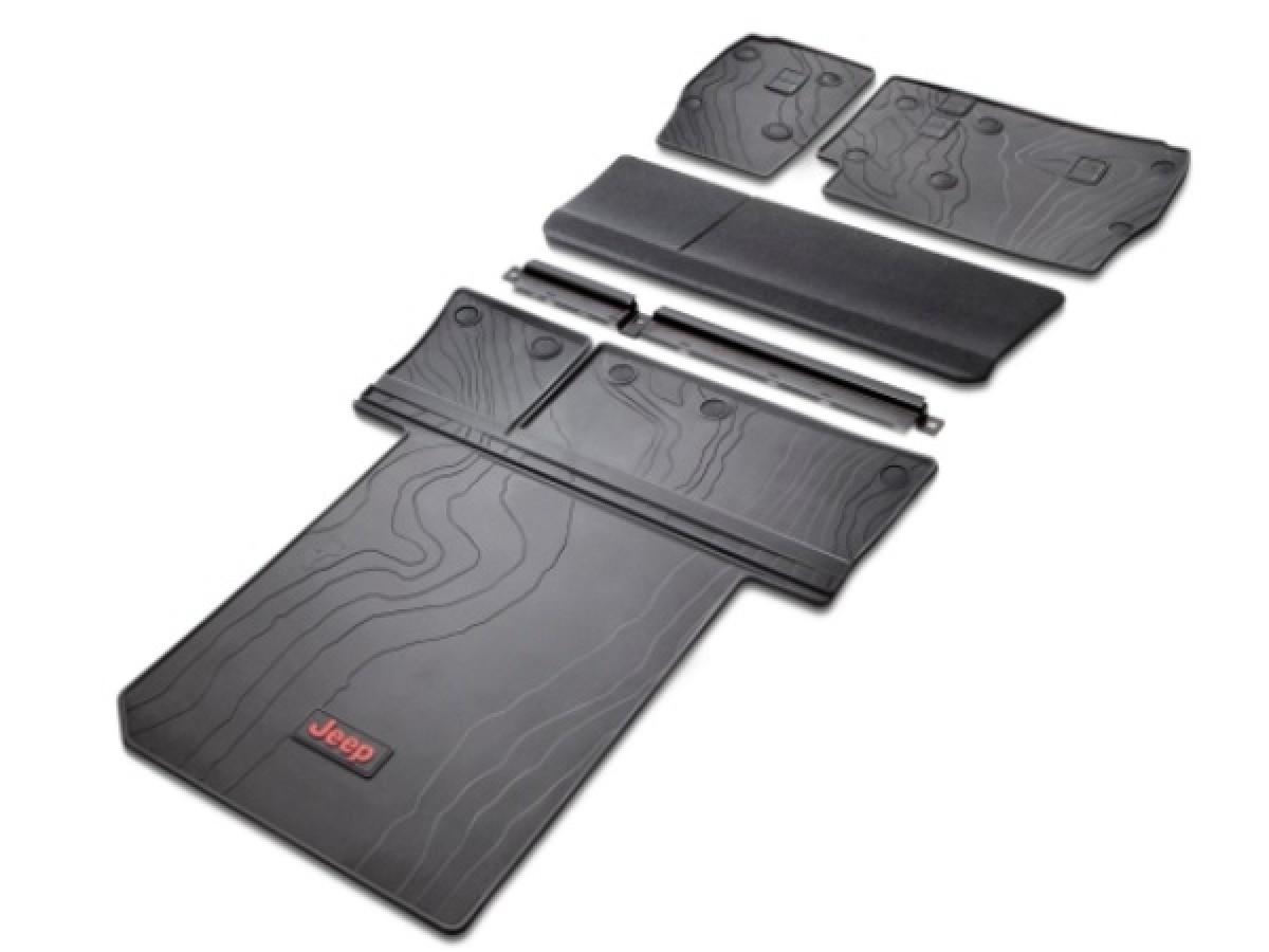 Mopar Cargo Area Protector With Cargo Tray And Seatback Protectors For ...