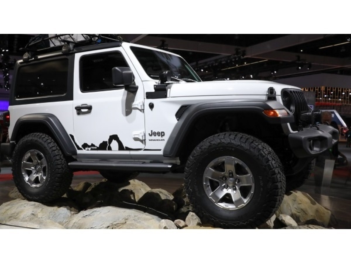 Mopar Bodyside Decal MOAB Mountains 2 Door - 82215730 | All Mopar Parts