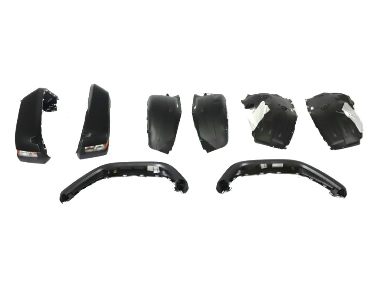 Genuine Mopar High Top Fender Flares Kit Of Four Paintable With Halogen ...