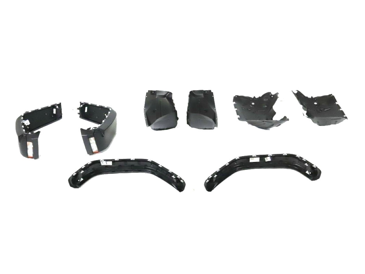 Genuine Mopar High Top Fender Flares Kit Of Four Paintable With Halogen ...