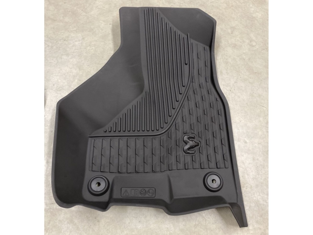 Mopar All Weather Mats Crew Cab Bucket Seats Black - 82215754AC | All ...