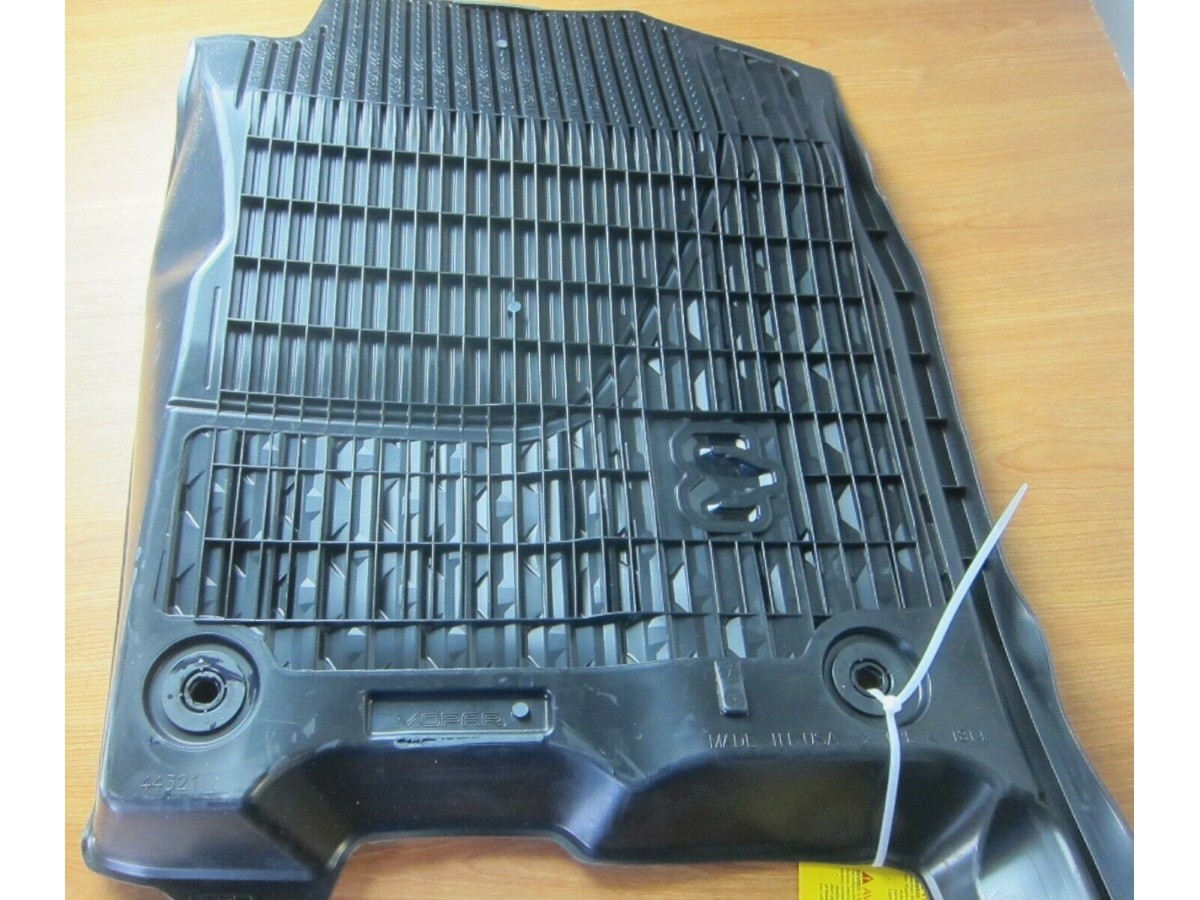 Mopar All Weather Mats Mega Cab Bench Seats Black - 82215767AC | All ...