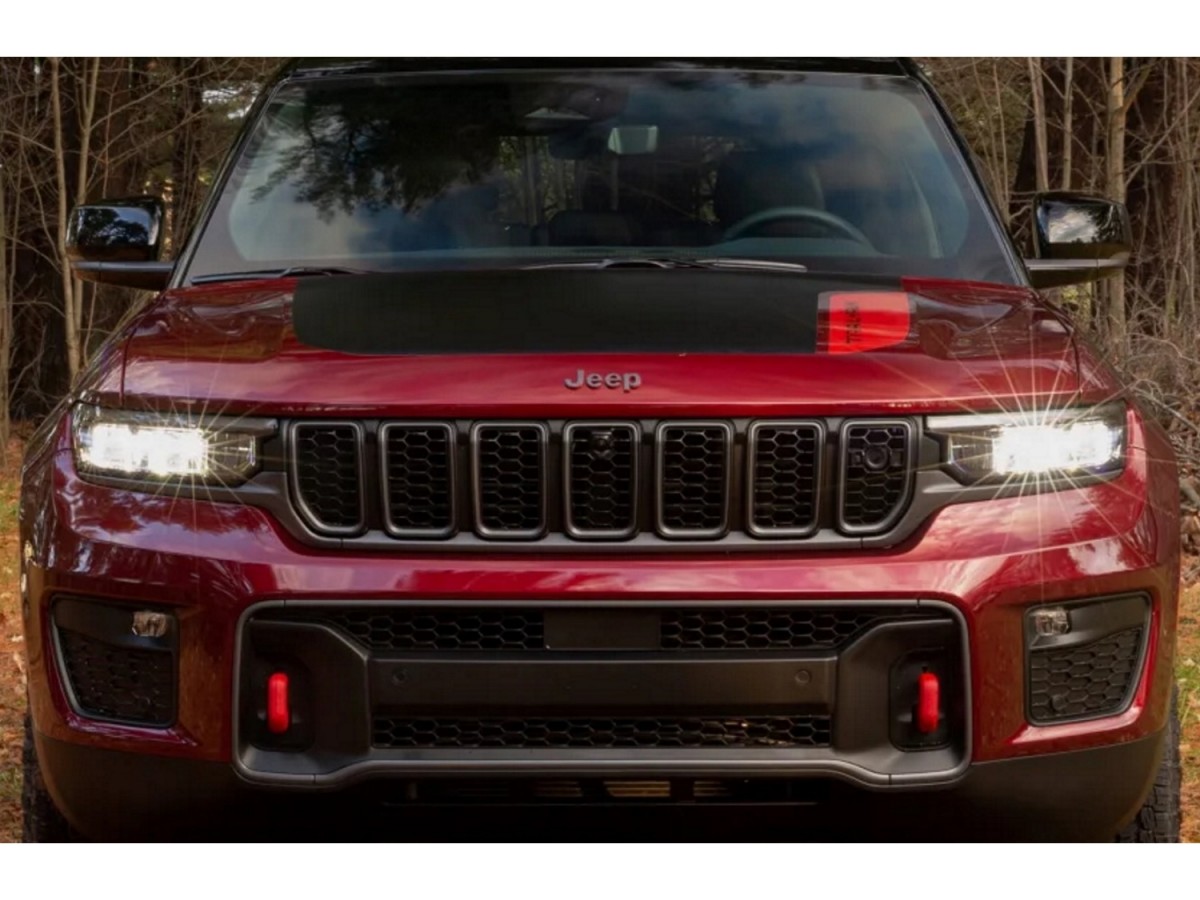 Genuine Mopar Trailhawk Hood Graphic Red Black - 82216015AA | All Mopar ...