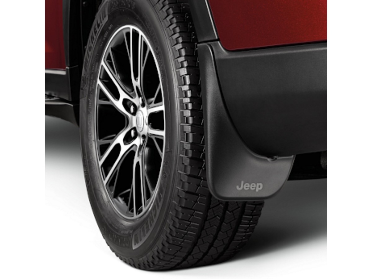 Mopar Rear Molded Splash Guards With Jeep Logo For Three Row L ...