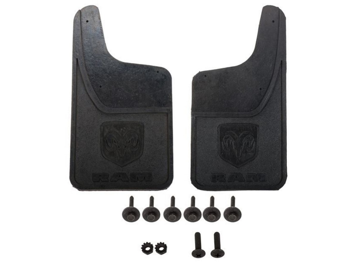 Mopar Splash Guards Rear Rubber - 82216219AA | All Mopar Parts