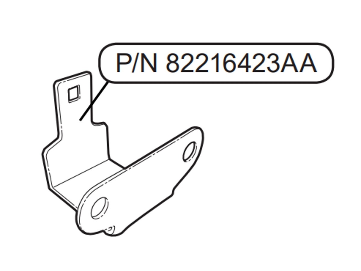 Mopar Bracket For Diesel Engine Auxiliary Switch Kit - 82216423AA | All ...