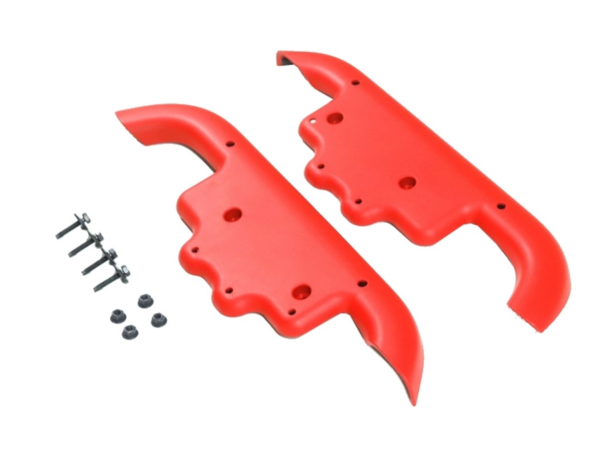 Mopar Off Road Rear End Rock Rail Trim Covers Red - 82216460AA | All ...