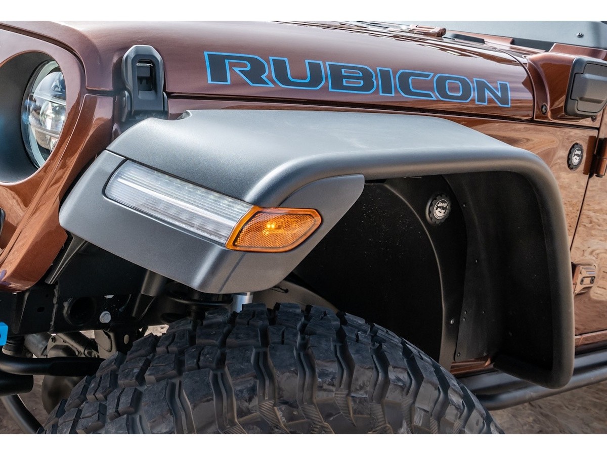 Mopar High Top Steel Fender Flares Paintable Satin Black - 82216497AA ...