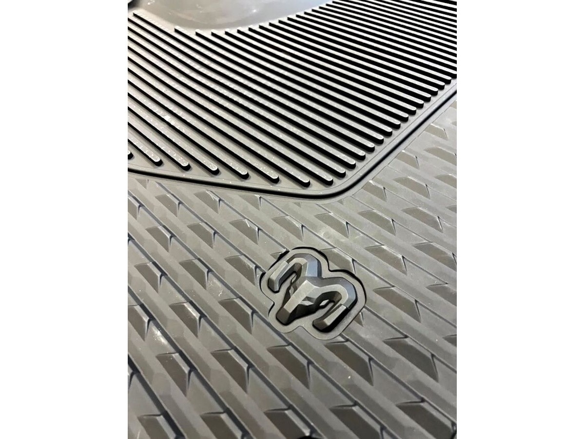 Mopar All Weather Floor Mats Black Color For Front And Rear Crew Cab ...