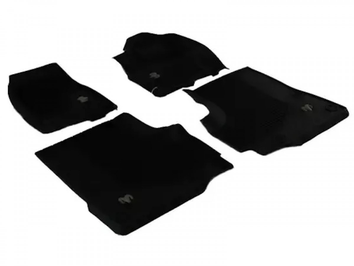Mopar All Weather Floor Mats Black Color For Front And Rear Crew Cab ...