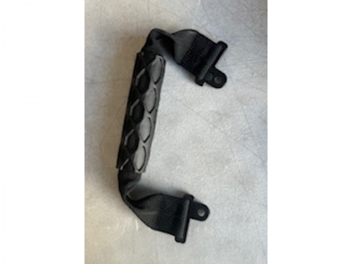 Mopar Front Grab Handles Set Of Two Black With Jeep Grille Logo ...