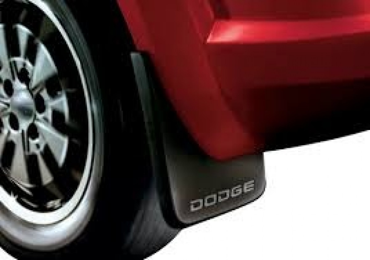 Mopar Splash Guards Rear Deluxe Molded W/ Dodge Logo - 82212865 | All ...