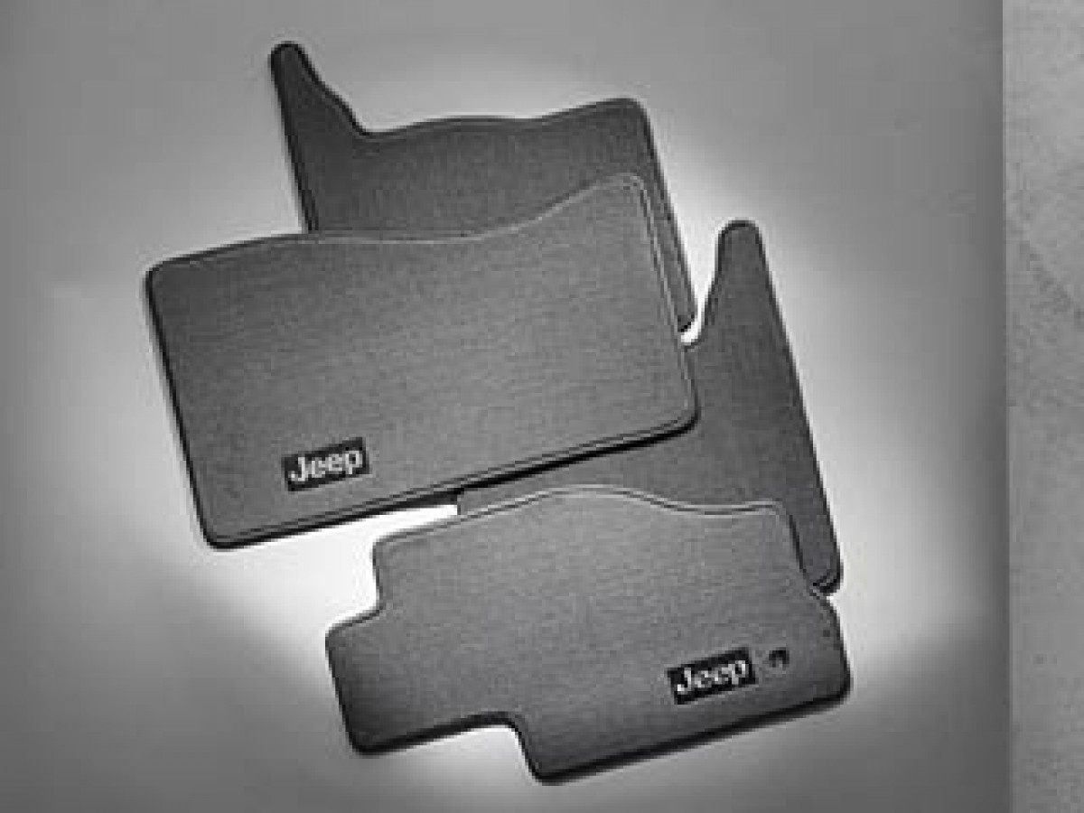 Mopar Floor Mats Carpeted Dark Khaki - 82209073AC | All Mopar Parts