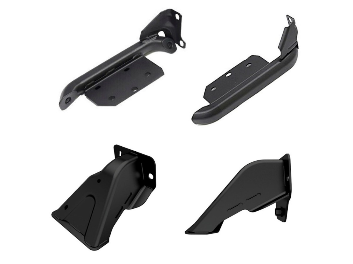 Mopar Off Road Rock Rail Slider Kit For Rear Bed - JTBEDROCKRAILKIT ...