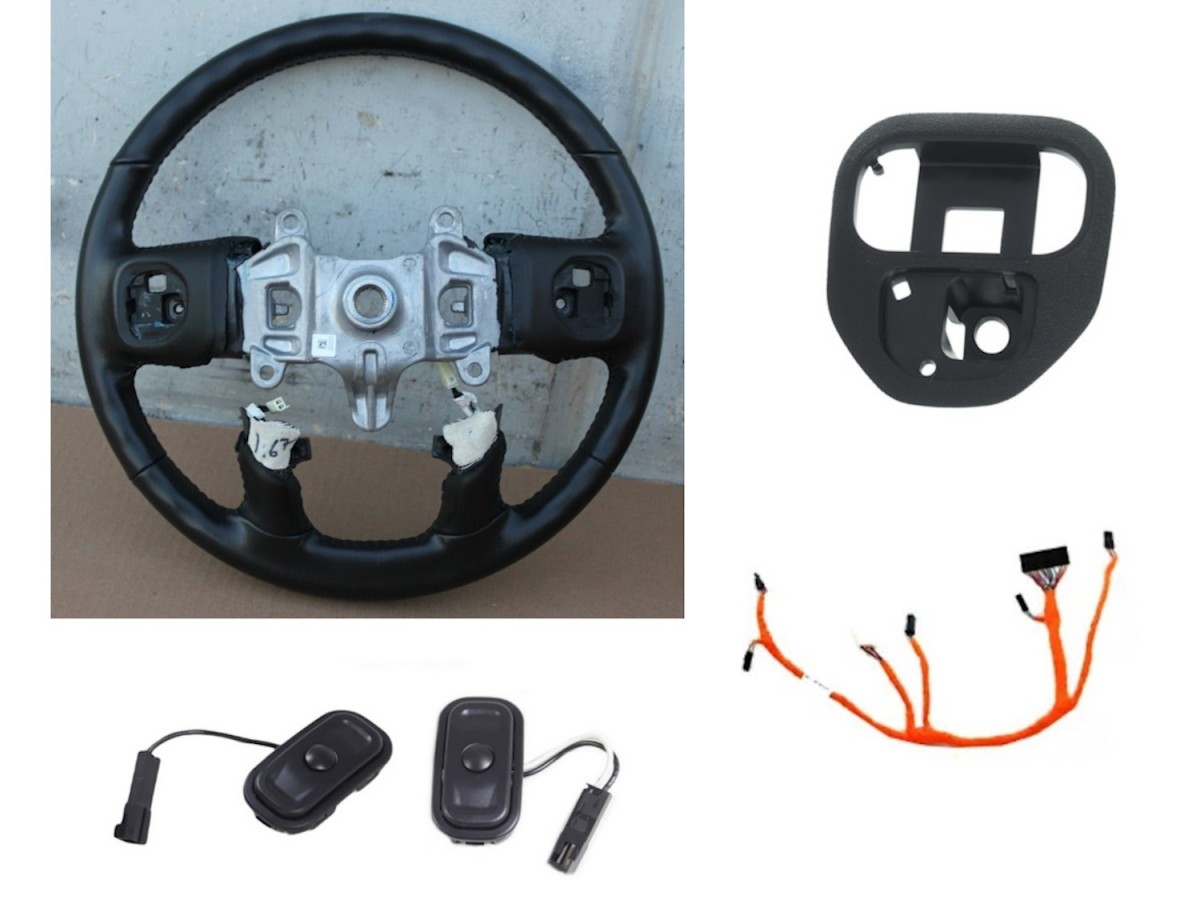 Mopar Steering Wheel Mounted Audio / Radio Control Upgrade Kit ...