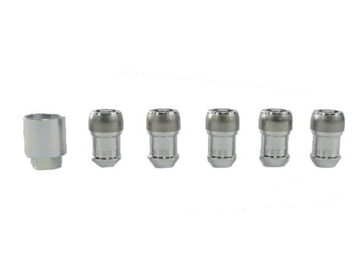 Buy Mopar M14 x 1.5 Chrome Wheel Locks Kit Of Five With Key - 4755282AB ...